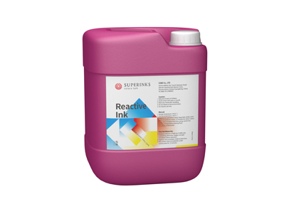 Tinta reativa para impressão têxtil digital em algodão - SUPERINKS